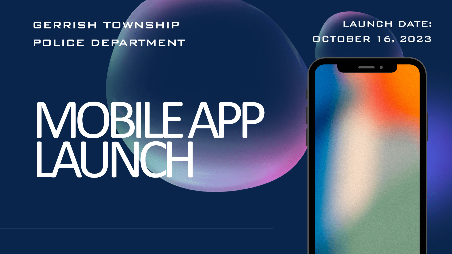 MOBILE-APP-Launch - Gerrish Township Police