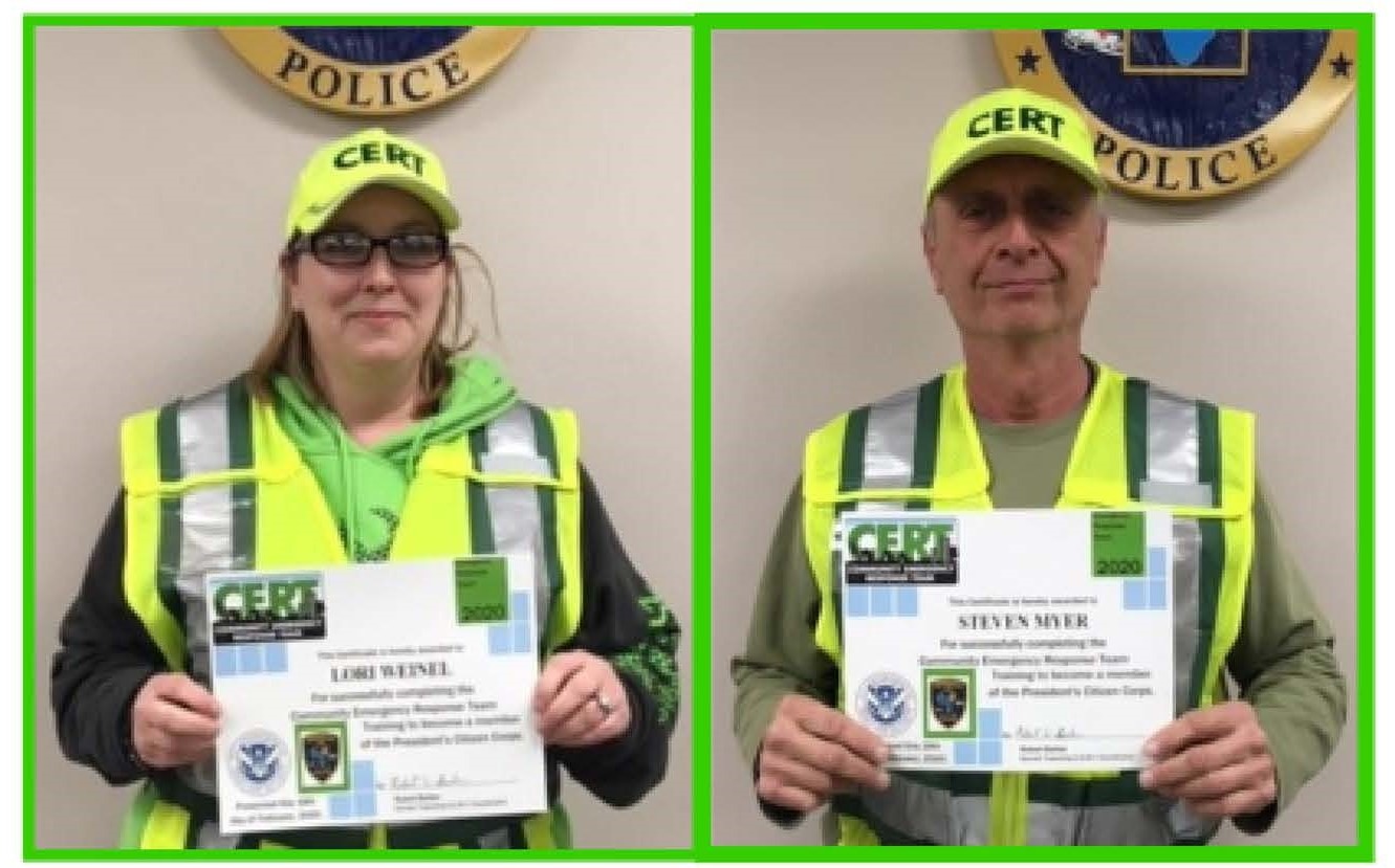 CERT Events & Photos - Gerrish Township Police