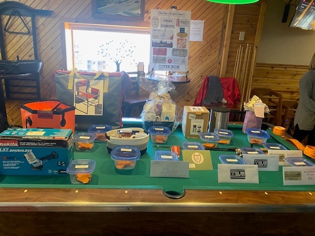 Prize Table - Gerrish Township Police